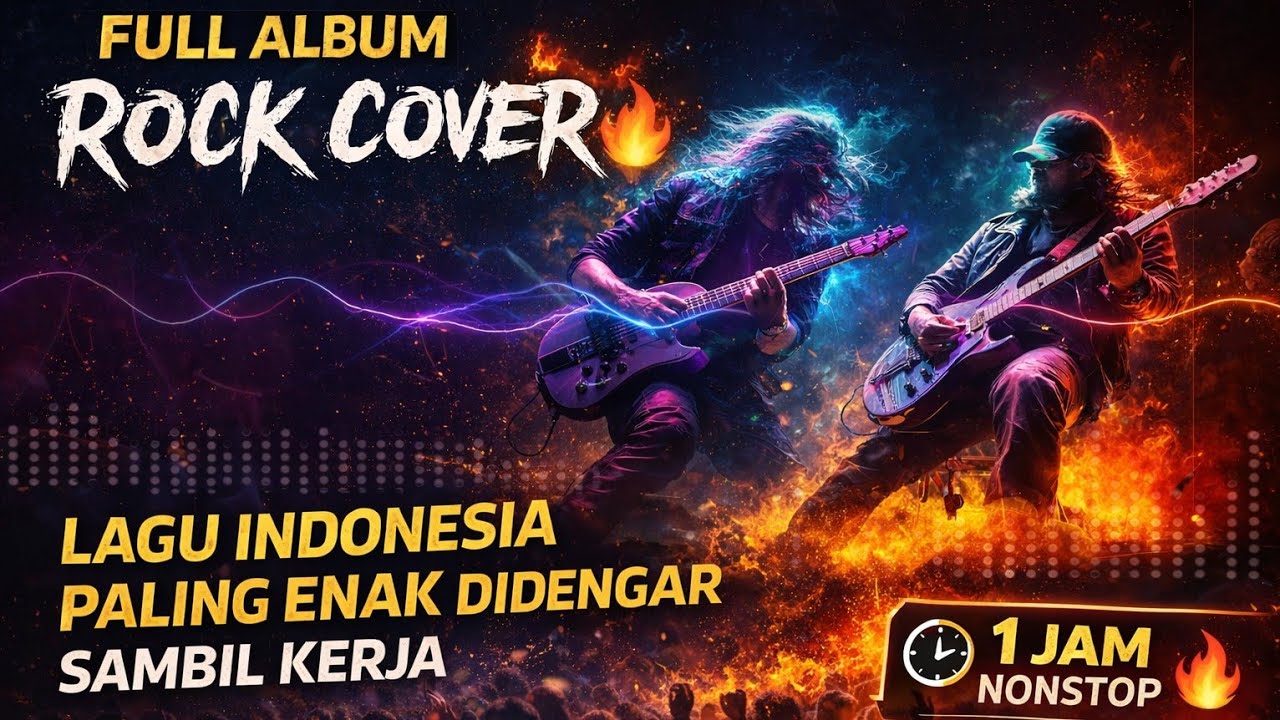 ROCK ENERGY COVER 🔥 Full Album | Lagu Indonesia Paling Enak Didengar ...