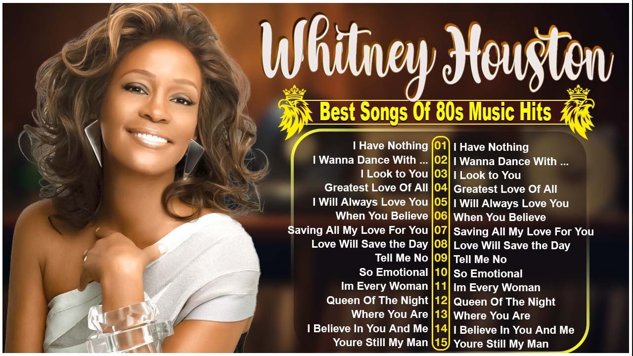 Whitney Houston's Best Songs Collection 2025 | Best Legendary Ballads ...