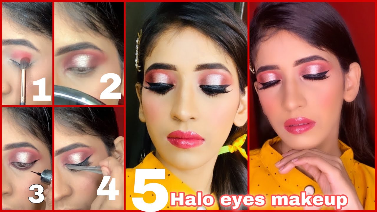 Step by step halo eyes makeup tutorial for beginners/beginners series ...