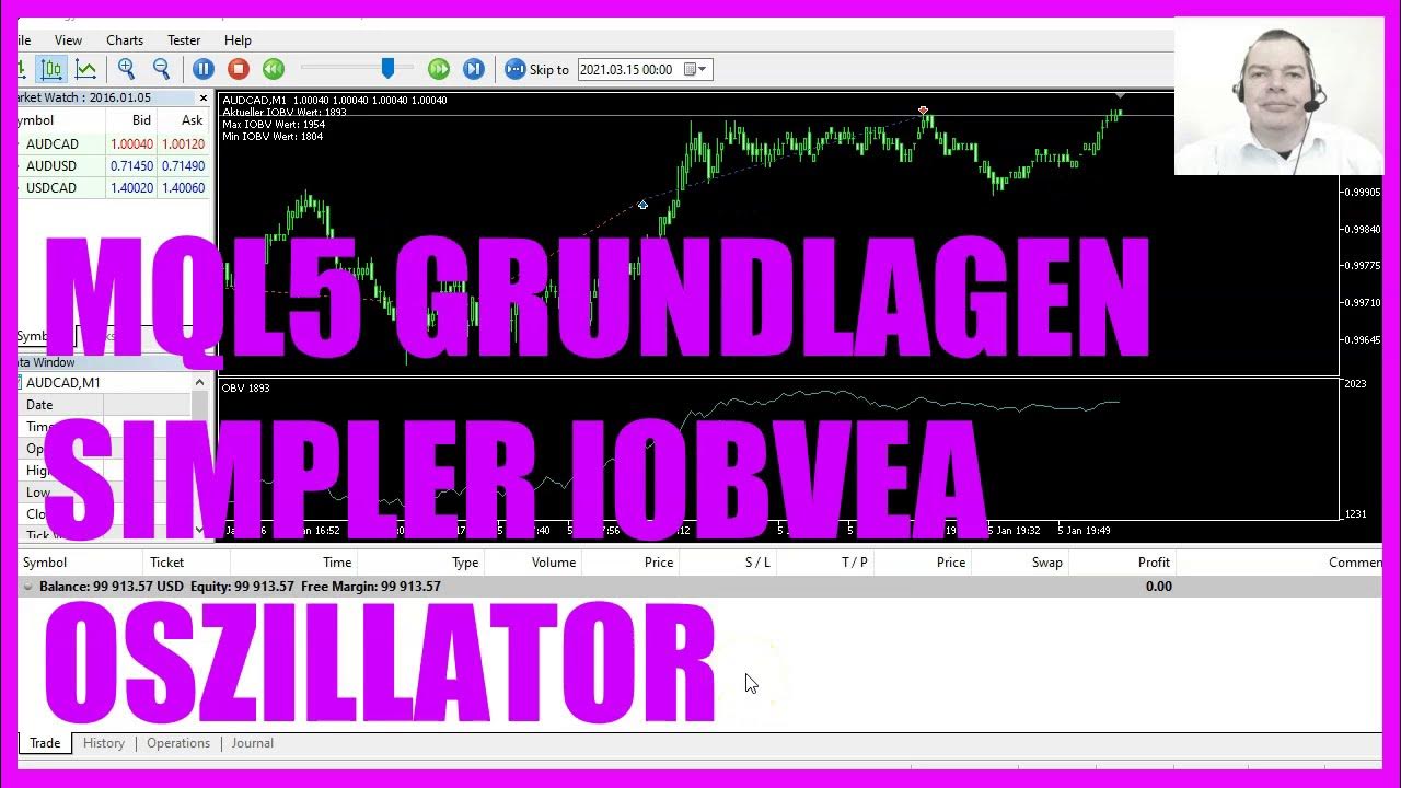 MQL5 TUTORIAl GRUNDLAGEN - 108 SIMPLER IOBVEA OSZILLATOR - YouTube