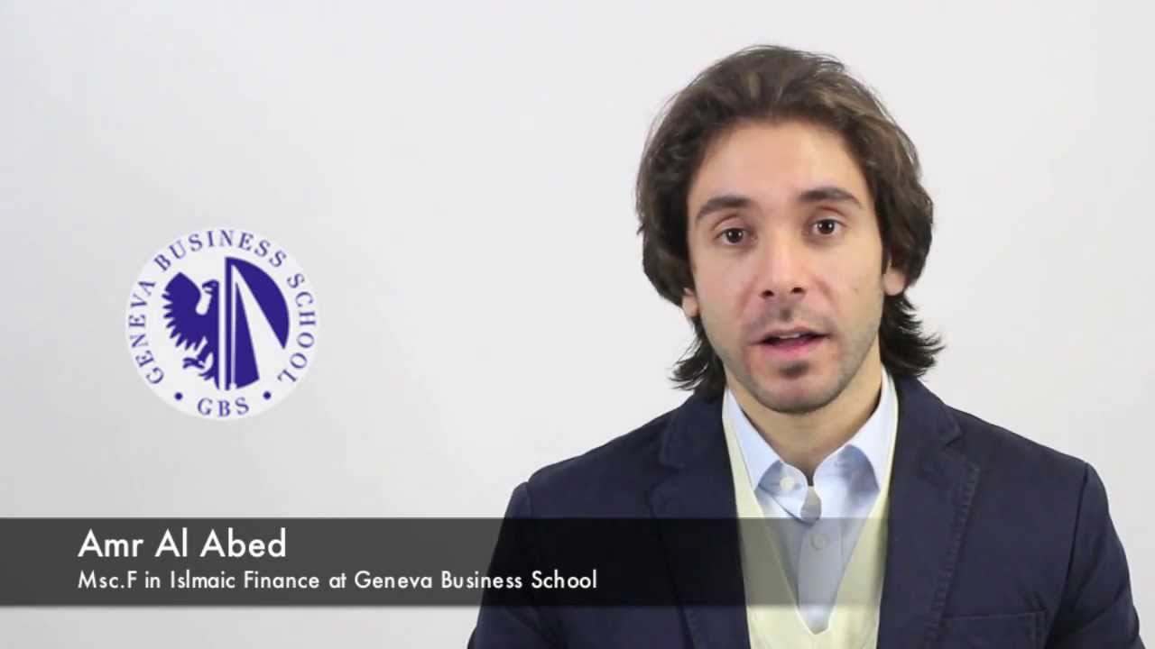 Amr Al Abed, Islamic Finance Student at Geneva Business School // عمرو ...