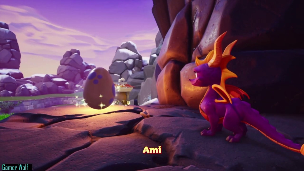 Spyro. Year of the Dragon. Clouds, Lava, Egg Collector and Speedway ...
