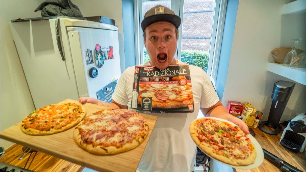 DEN ULTIMATIVE FRYSEPIZZA? + JEG BLIVER PRANKET - YouTube