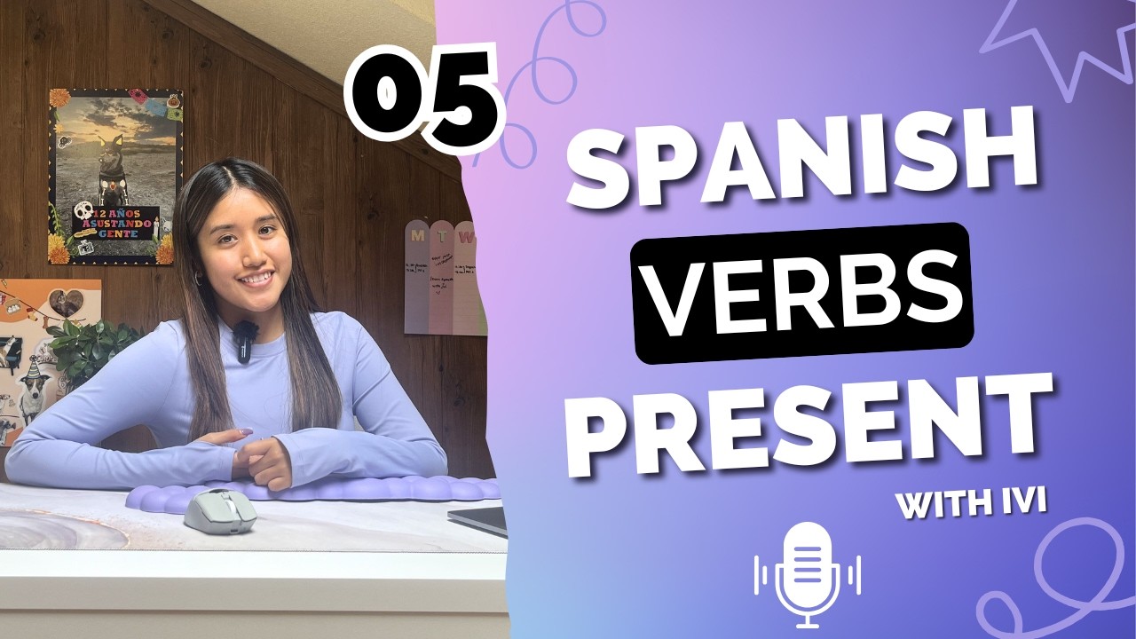 How to Conjugate Spanish Verbs 🇪🇸 Present Tense for Beginners - YouTube
