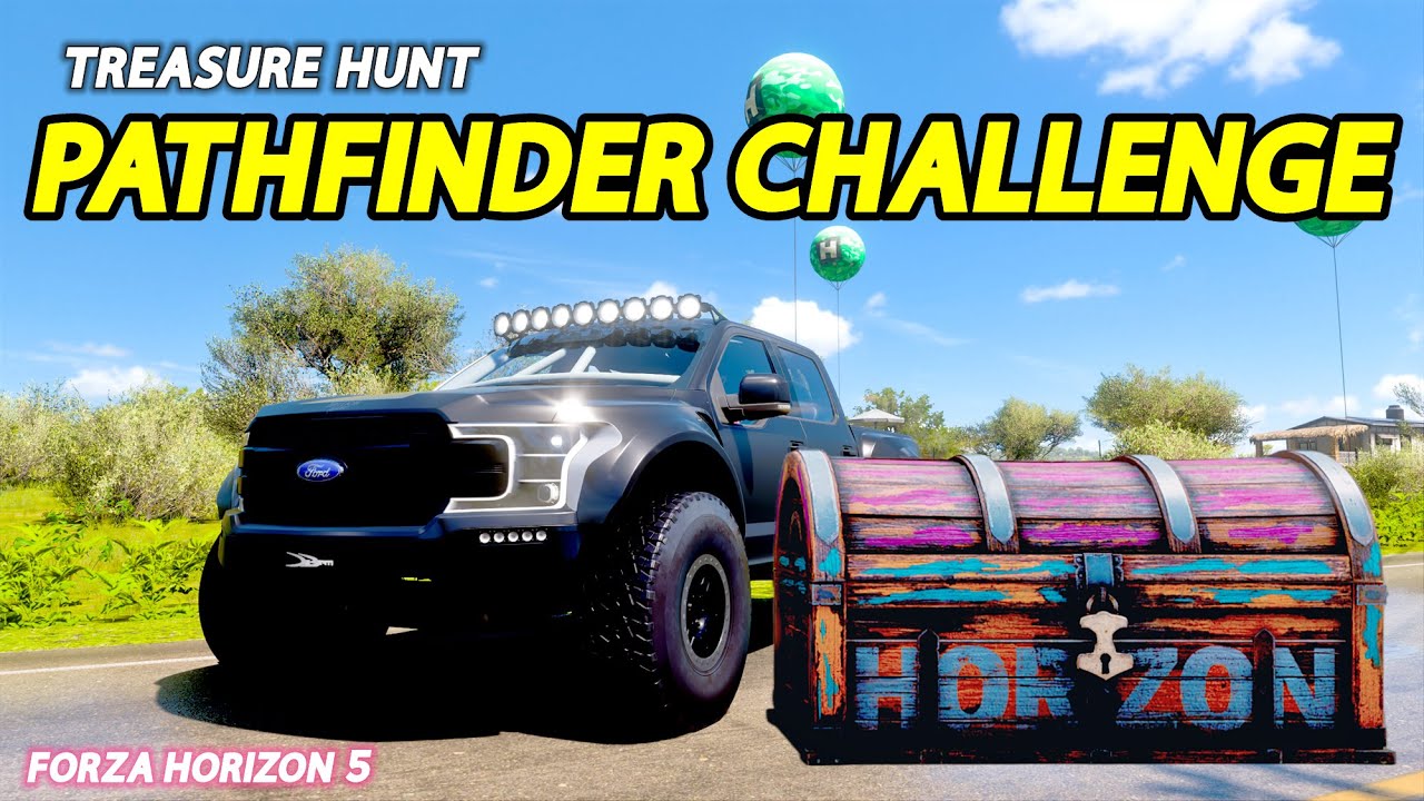 Forza Horizon 5 Treasure Hunt The Pathfinder Challenge - FULL Guide ...