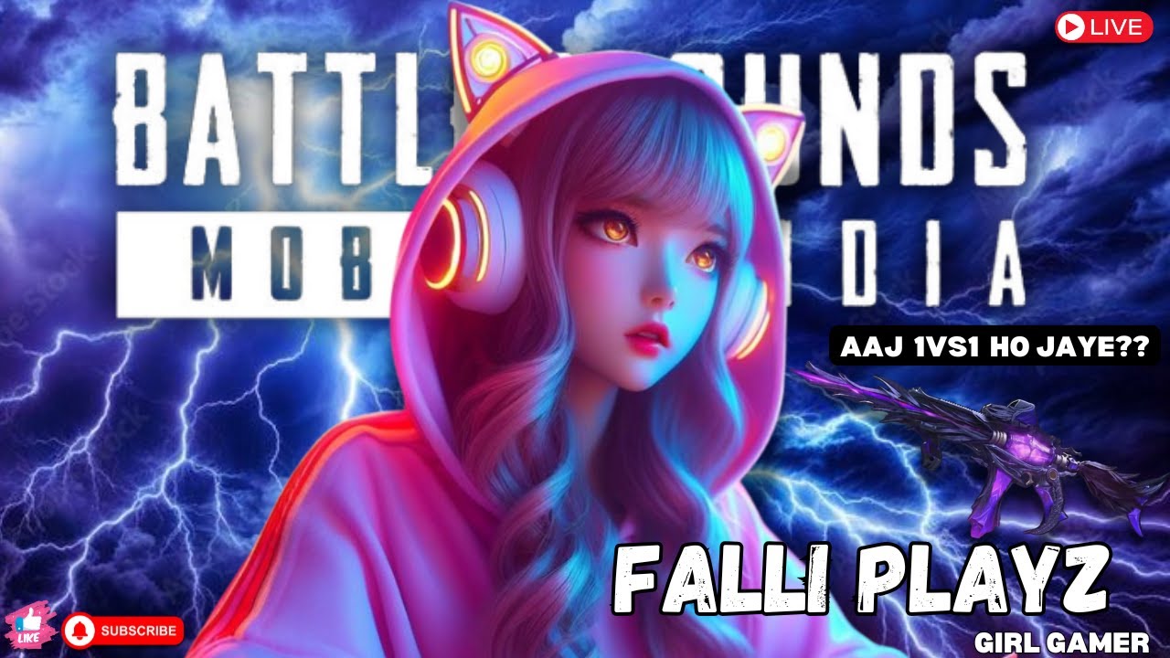 LATE NIGHT FUN STREAM 🤗| TEAM CODE FAM | 1V1 | BGMI LIVE | ROAD T0 1K #girlgamer #falliplayz # ...