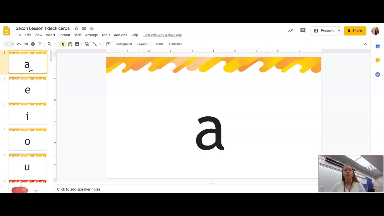 Saxon Phonics Lesson 6 Open accented vowel rule - YouTube