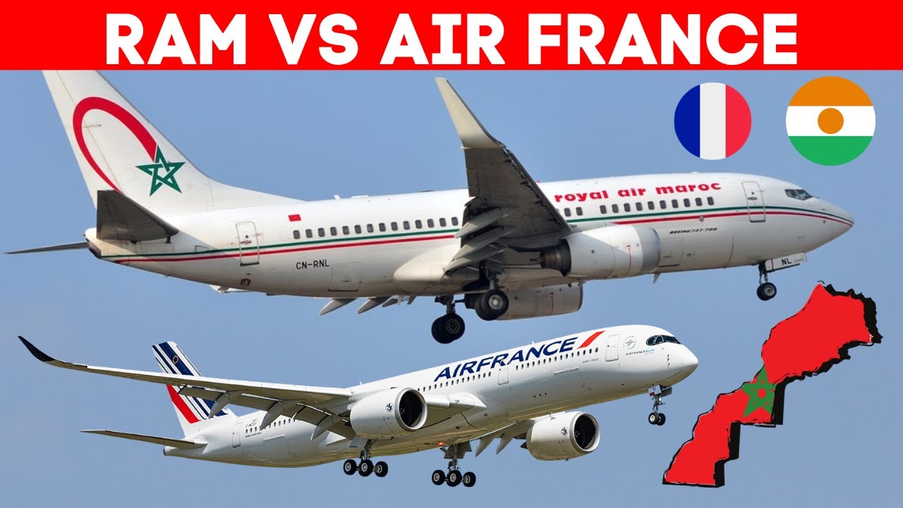 🚨 Air France CHASSÉE du Niger : La RAM prend le Relais ! ️ - YouTube
