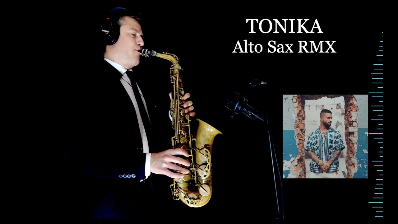 TONIKA - Maluma - Alto Sax RMX - Free score - YouTube
