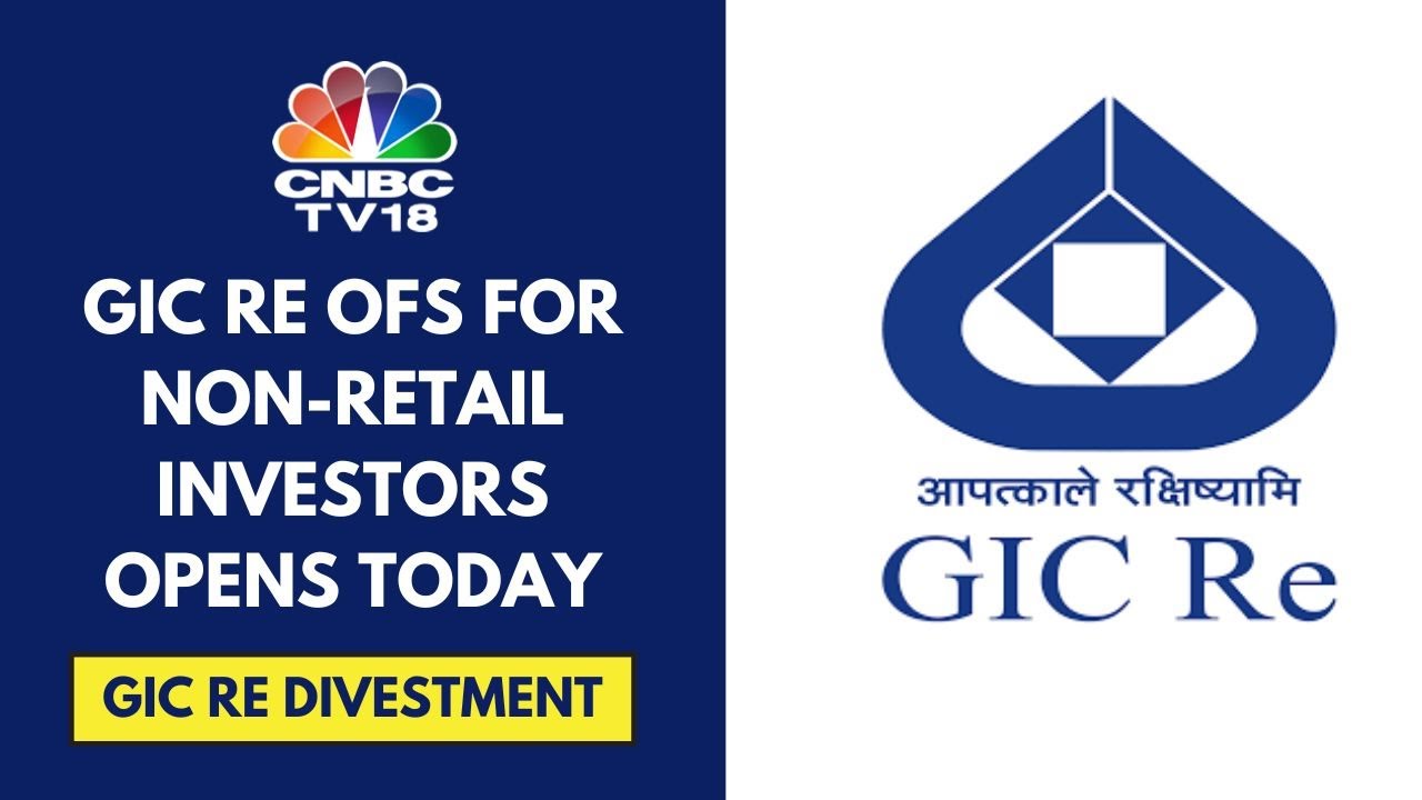 Government To Divest 6.78% Stake In GIC RE With Green Shoe Option Of 3. ...