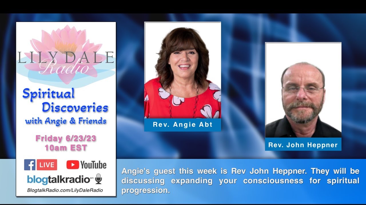 Spiritual Discoveries with Angie & guest John Heppner - YouTube