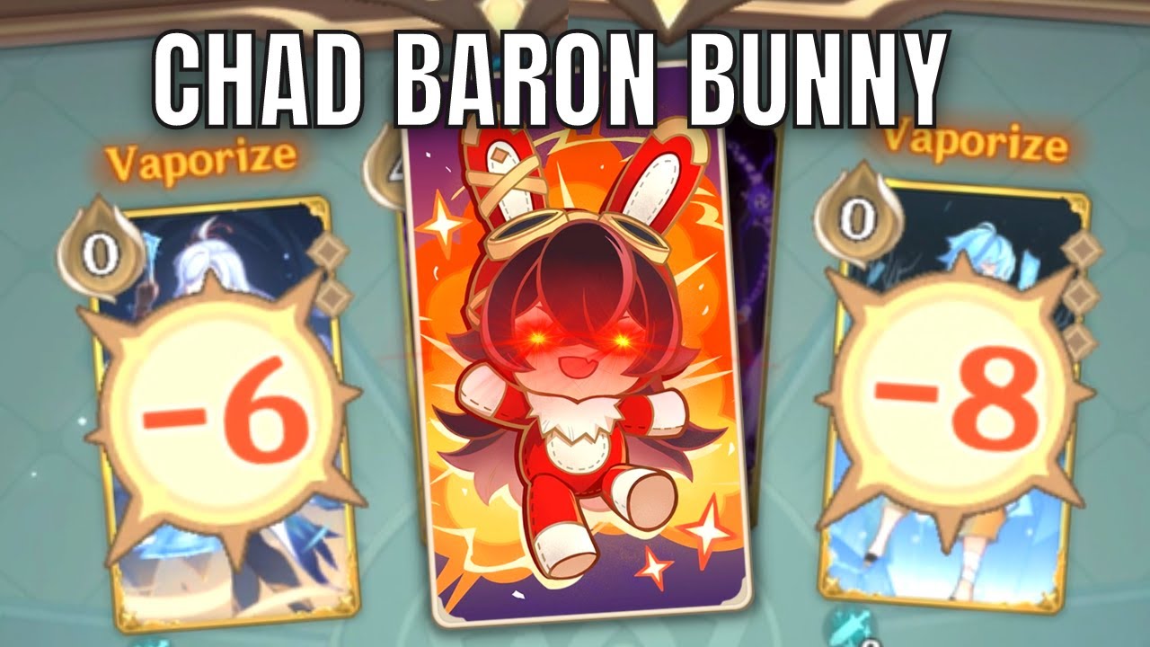 Making The STRONGEST Baron Bunny Deck | Genshin Impact TCG - YouTube