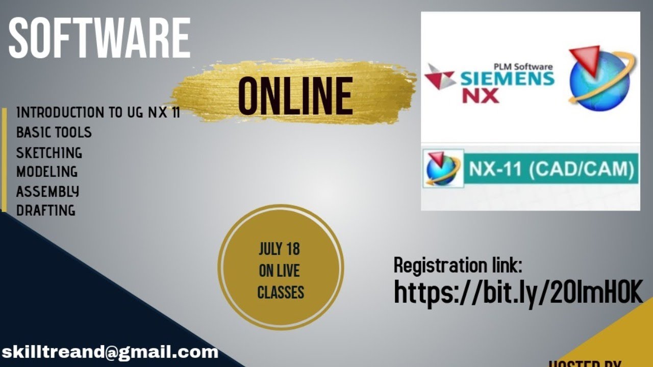 Workshop on UG NX 11 Designing Software - YouTube