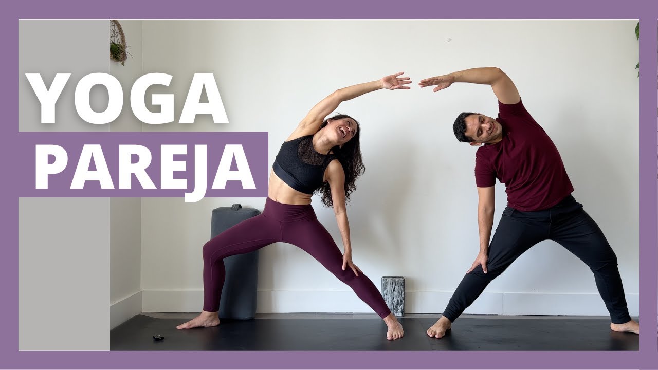 YOGA en PAREJA- St. Valentine's Special - Pia Yoga - YouTube