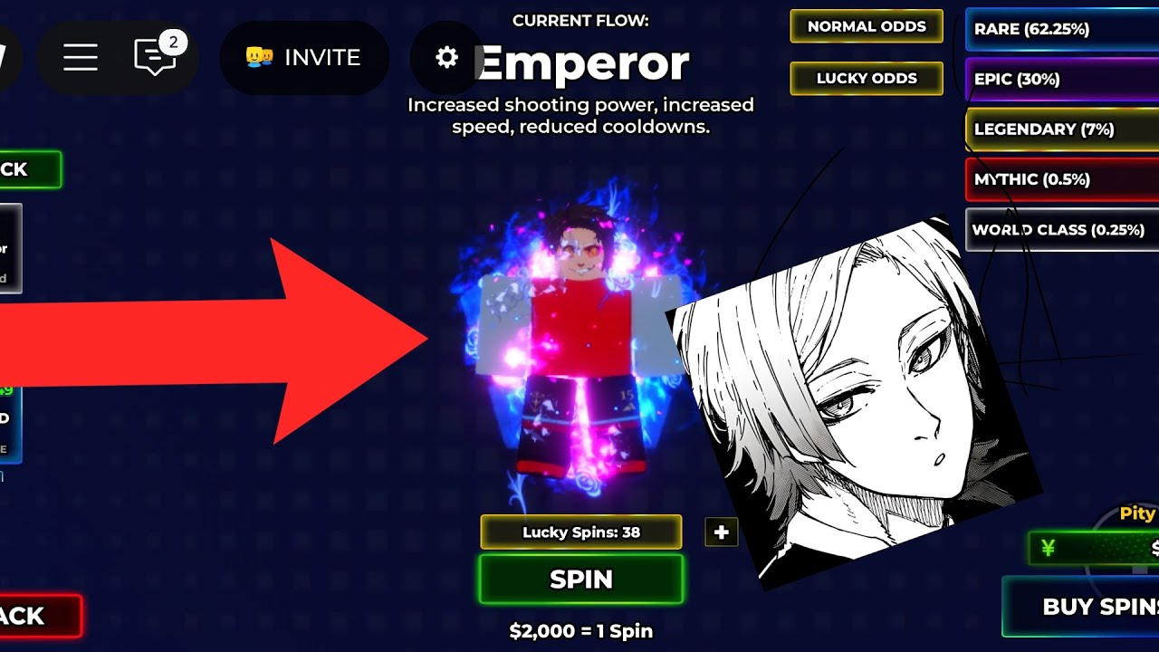 I GET KAISER FLOW. EMPEROR#bluelock #kaiser #bluelockrivals - YouTube