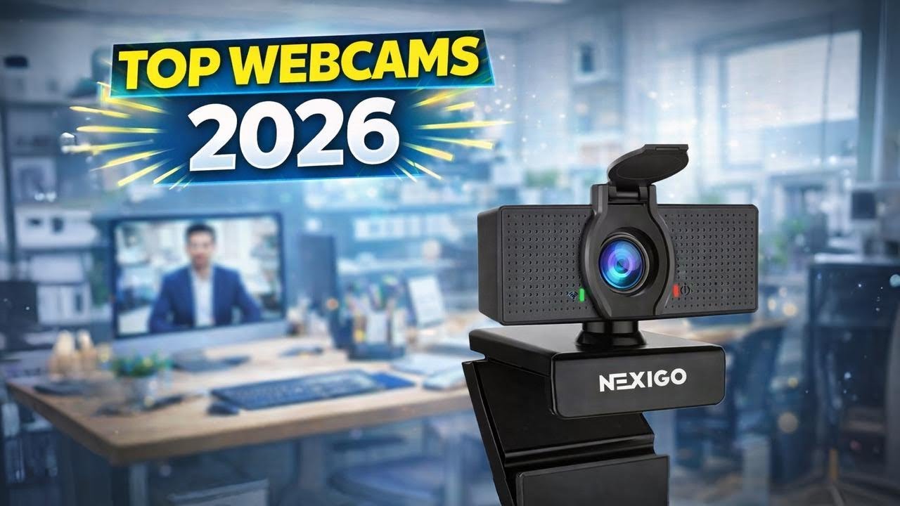 Top 5 Best Web Cameras for Streaming 2026 | Top Webcams 2026 - Crystal ...