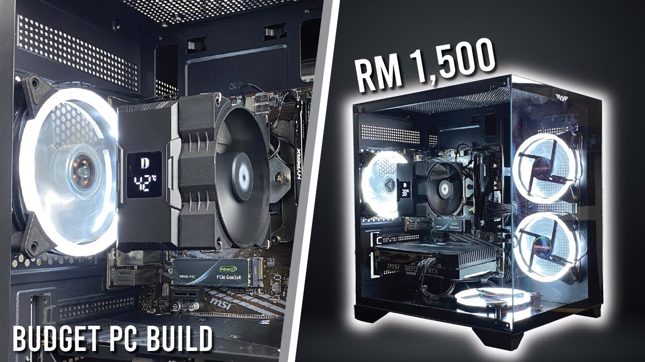 Build PC Gaming dengan Budget RM1,500 !! Berbaloi ker? - YouTube
