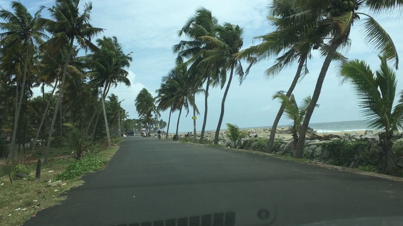 KERALA Kollam Paravoor Beach side - YouTube