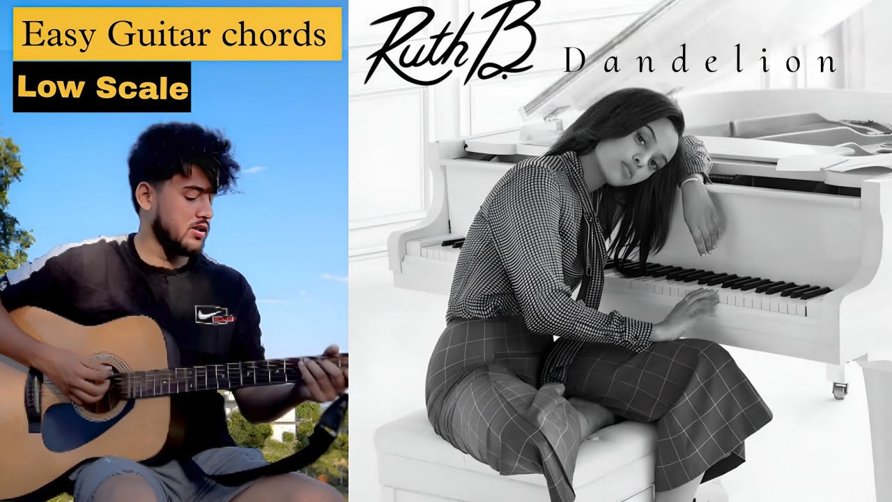 Dandelions - Ruth B - Guitar Cover & Lesson || Easy Low Scale Open ...