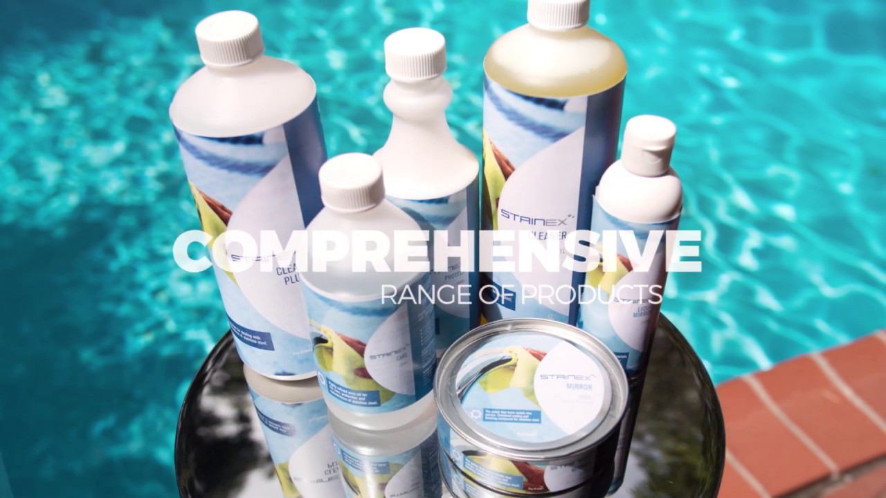 Stainex - Stainless Steel Cleaning Solutions - YouTube
