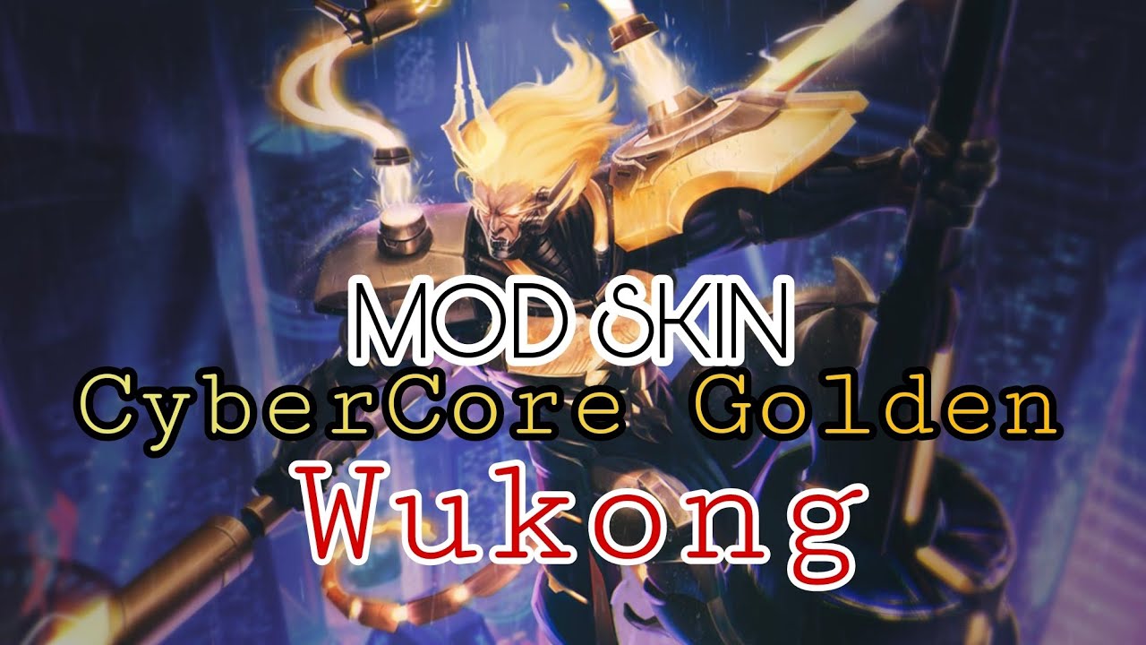 เเจก+รีวิว mod skin Wukong CyberCore Golden 1.49.1 - YouTube