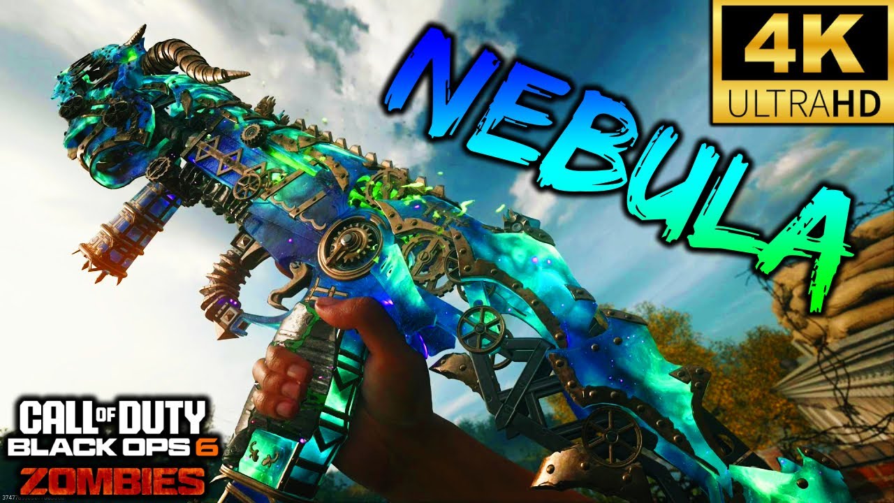 B06 ZOMBIES *NEBULA* SAUG GAMEPLAY!! (ALL MASTERY CAMOS SHOWCASE) 4K 60 ...