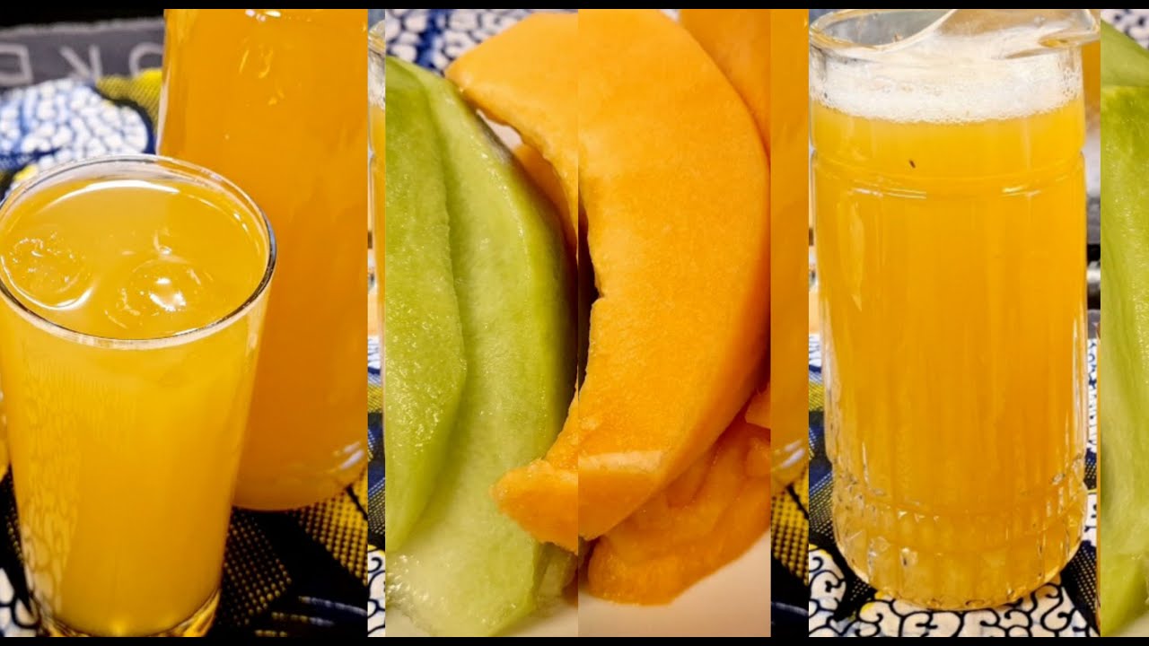 JUS: Comment Je Réalise Mon Jus De Melon 🍈 - YouTube