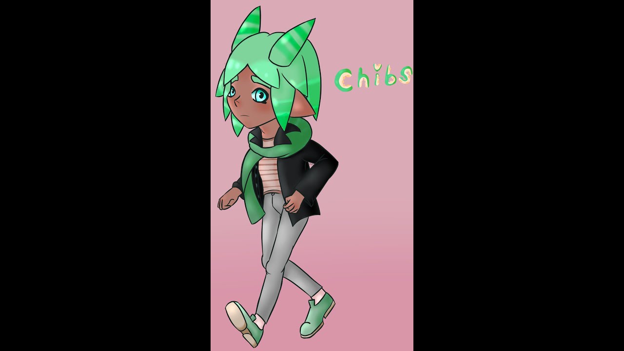 Project Splatoon 3 Hareling OC Chibs | Speedpaint (Reuploaded) - YouTube