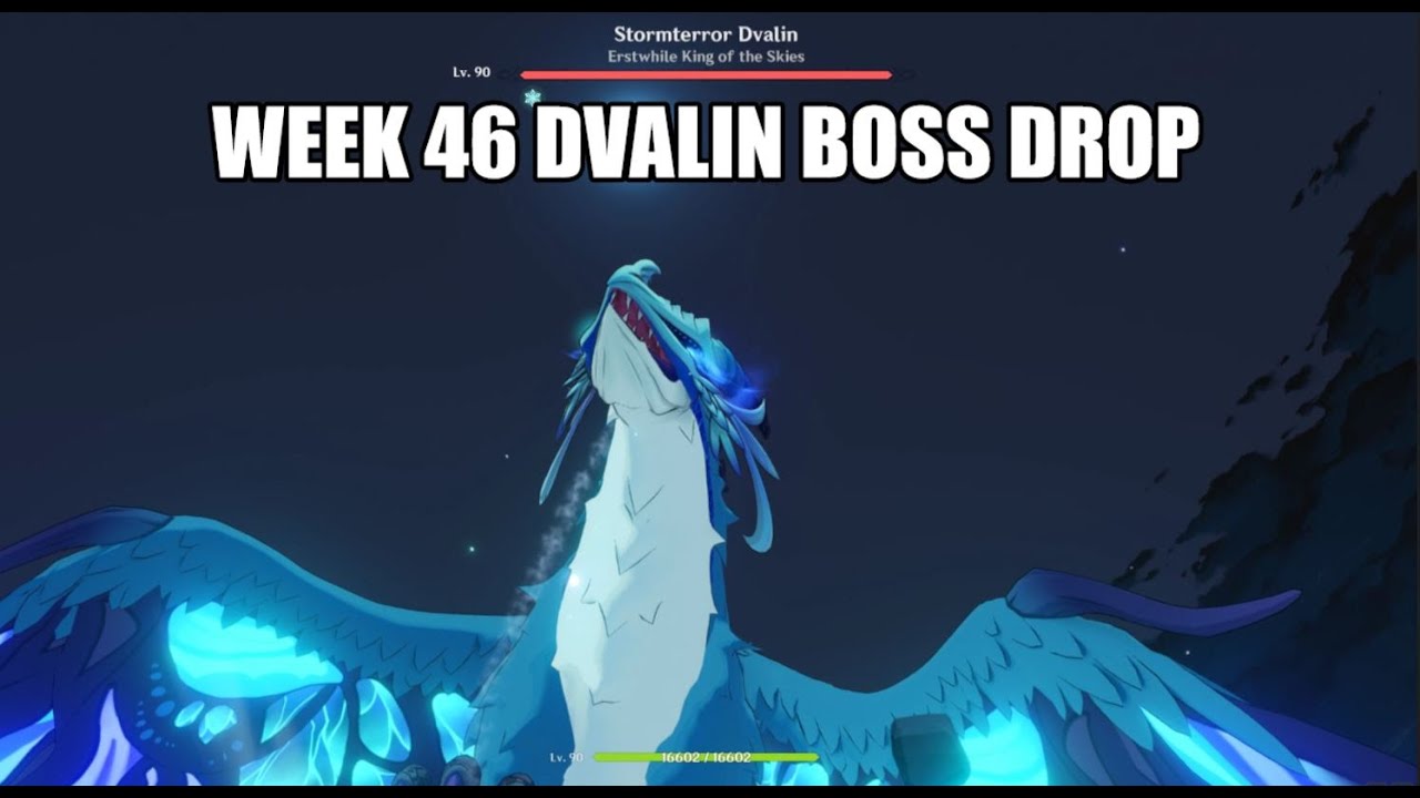 Week 46 Dvalin Boss Drop | Genshin Impact - YouTube