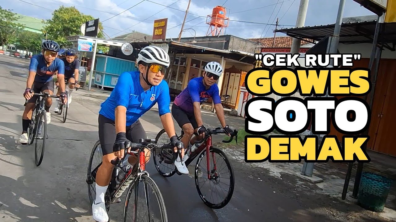 GOWES CEK RUTE GUBUG KE ALUN-ALUN KOTA DEMAK - YouTube