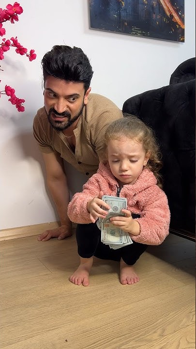 She stole her father's money and hid 😳 - YouTube