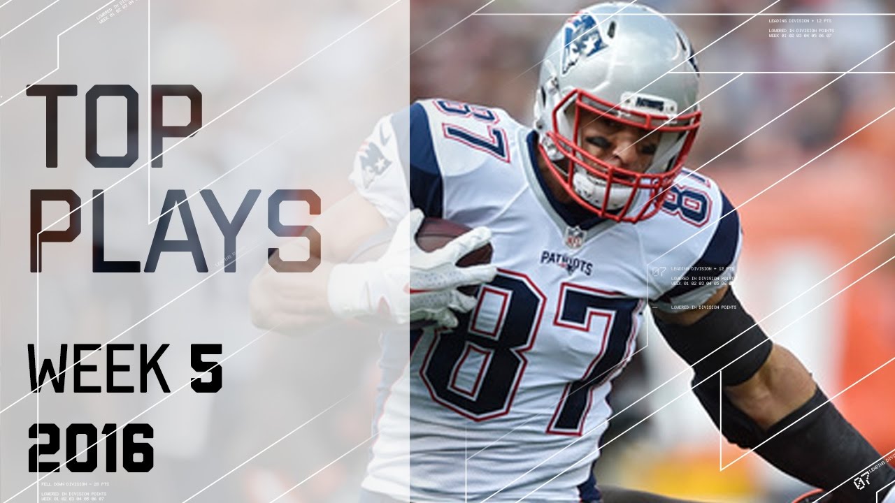 Top Plays from Week 5 | 2016 NFL Highlights - YouTube