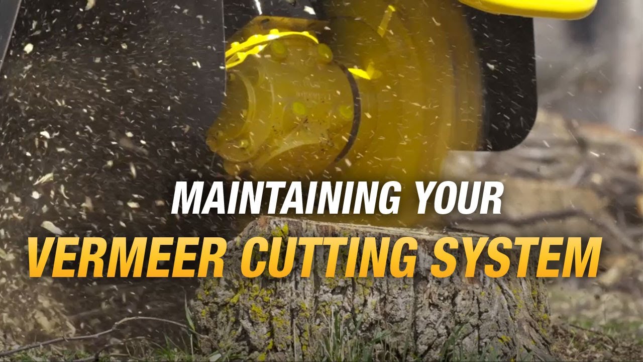 Tips for maintaining your Vermeer cutting system (VCS) wheel - YouTube
