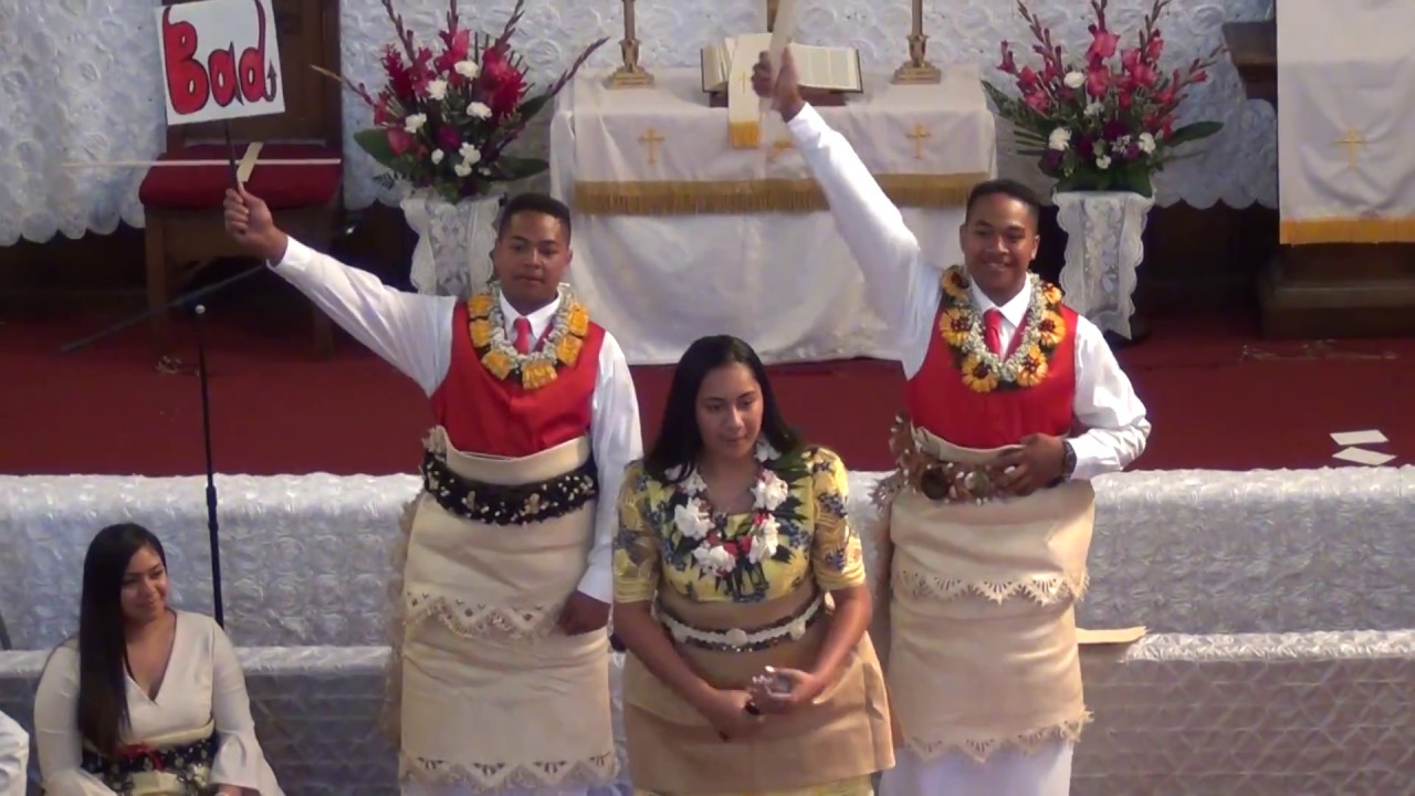 08 SAPATE FAKAME (White Sunday) at First Taulanga U Tongan UMC of ...