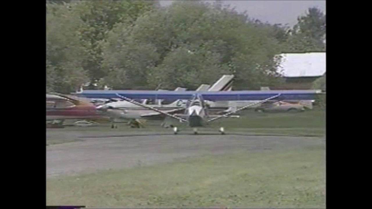 Challenger II with Rotax 447 Two Up Take off - YouTube