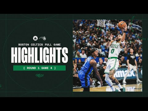 Boston Celtics @ Orlando Magic | Full GAME 4 Highlights | 2025 NBA Playoffs | Round 1