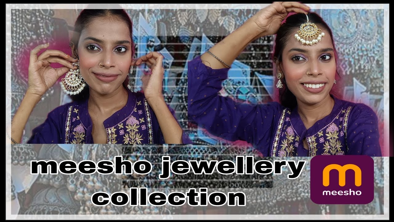 Meesho jewelry haul under 200 gold silver all type jewelry #meesho # ...