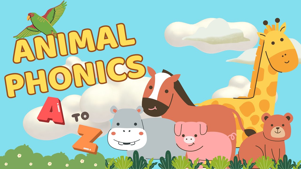 The Animal Phonics Song! | Learn ABCs & Letter Sounds | Mr.Bunkins ...