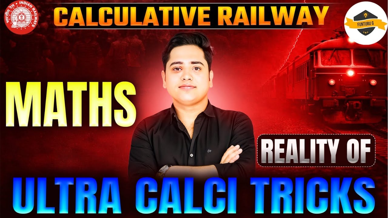 🧠MATHS ULTRA-CALCI TRICKS REALITY🔥CALCULATIVE RAILWAY QUE. | SOLVE IN ...