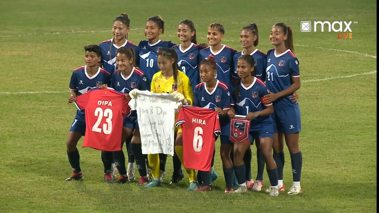 saaf woman's championship 2024 nepal vs maldives#football#maldives vs ...
