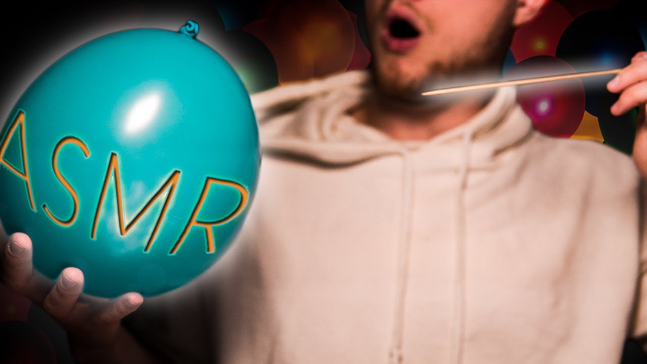 ASMR Colorful Balloon Play | Tapping, Scratching, Squishing, Squeezing ...