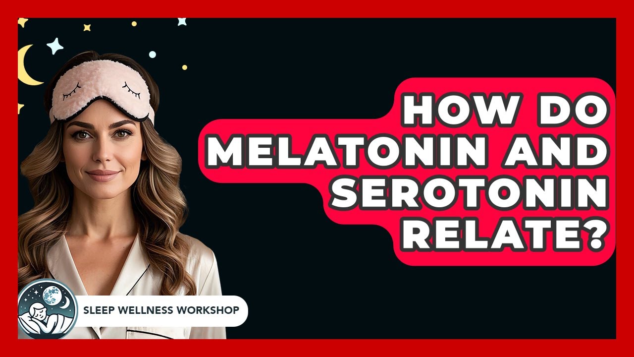 How Do Melatonin And Serotonin Relate? - Sleep Wellness Workshop - YouTube