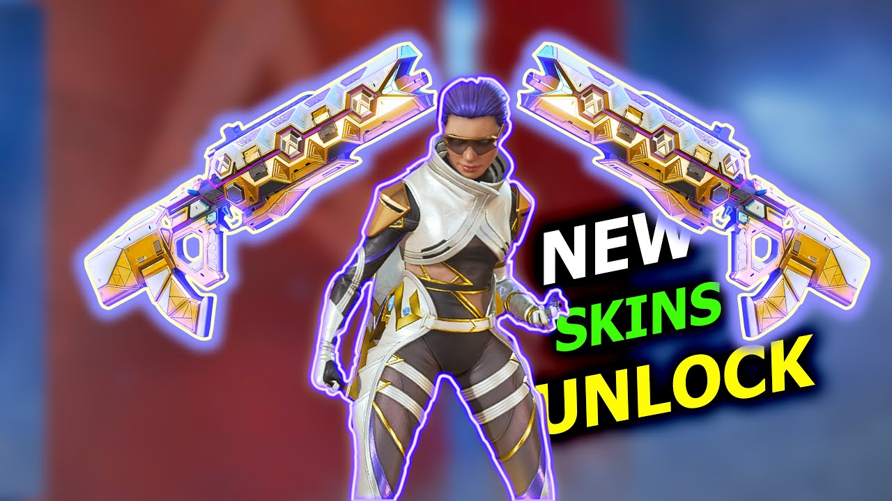 Apex Legends Wraith Runway Renegade And Flatline Top tier Skin - YouTube