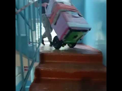 Электрическая тележка для бытовой техники - YouTube