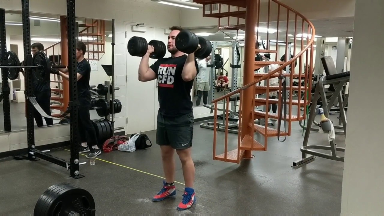 Sig Klein DB Clean and Press Challenge - Attempt #1 - YouTube