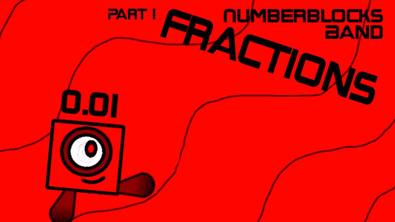 NumberBlocks Band Fractions Part 1 - YouTube