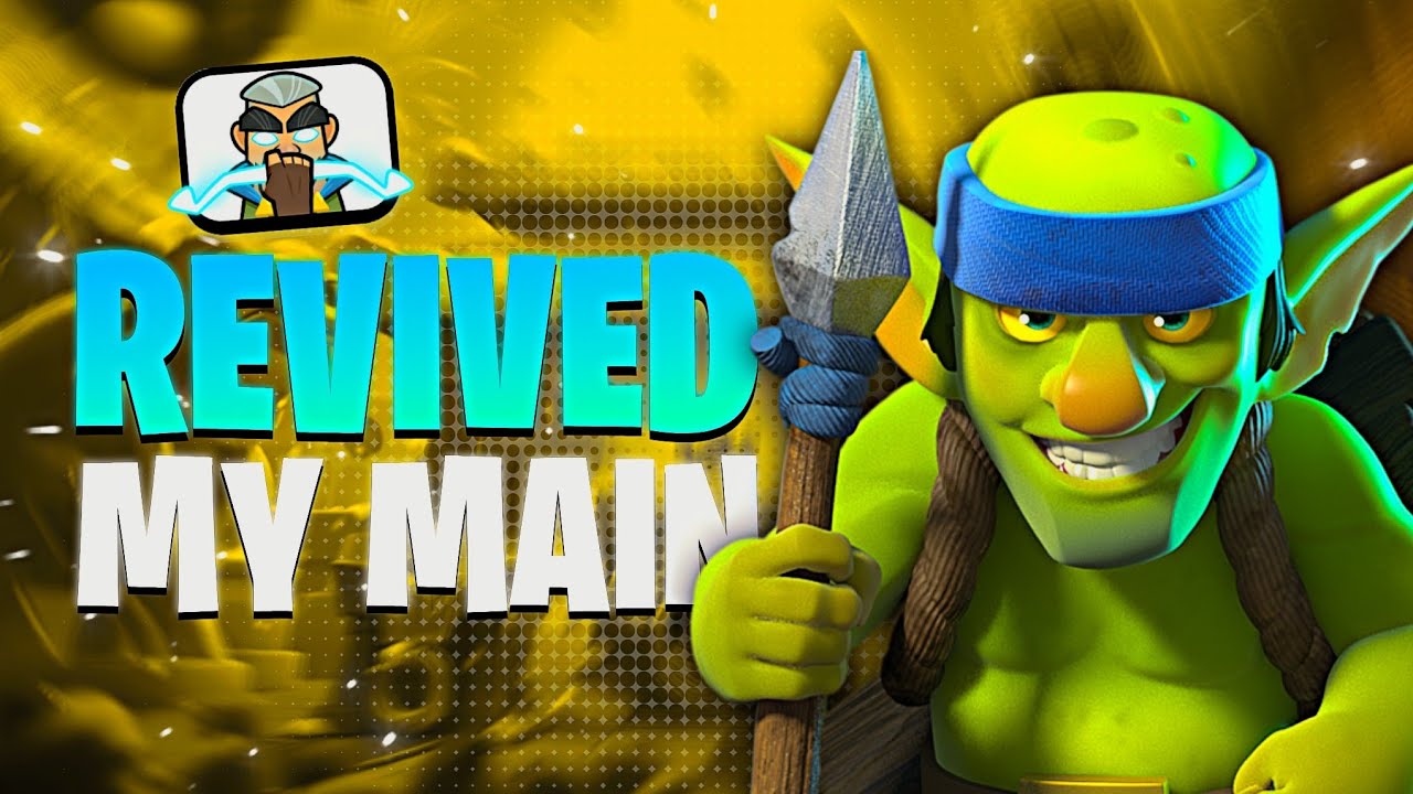 Spear Goblins Buff *REVIVED* My Main Deck 🔥 - Clash Royale - YouTube