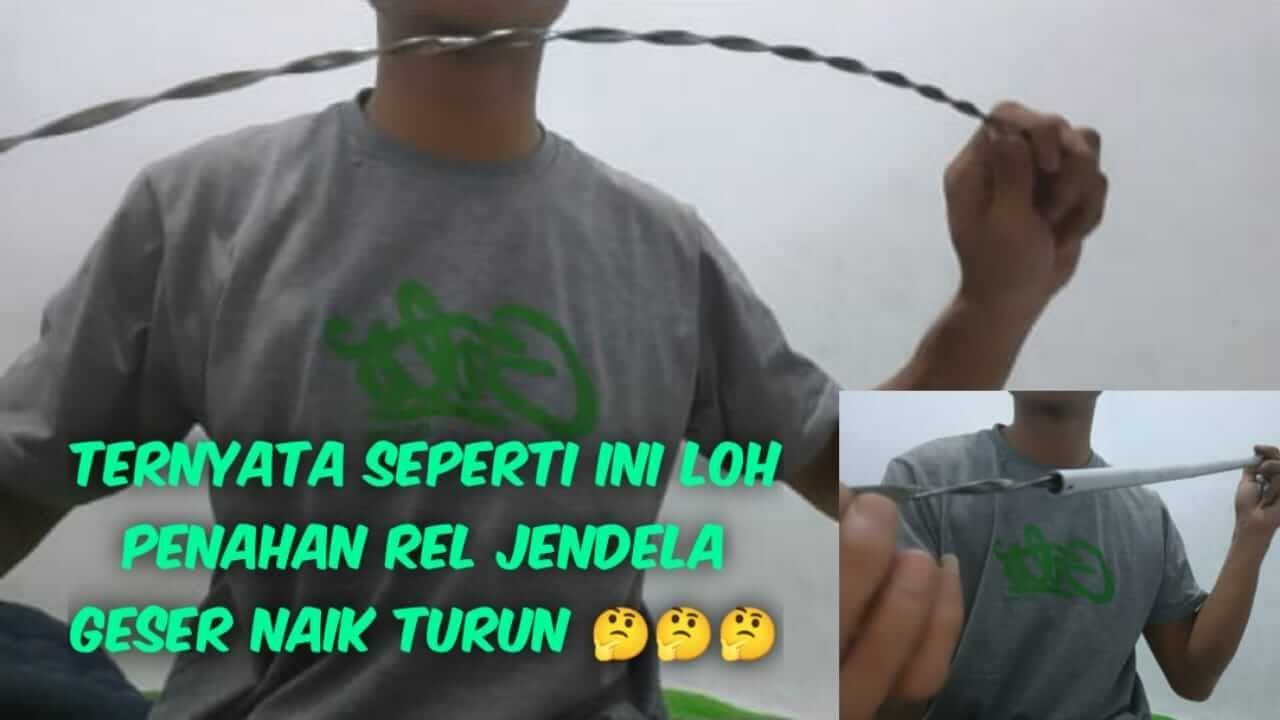 Review Rel Jendela Sliding Vertikal Aluminium - YouTube