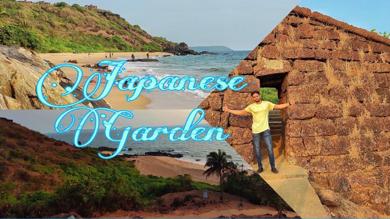 Japanese Garden Vasco Goa / Grandmother's Hole Beach. - YouTube