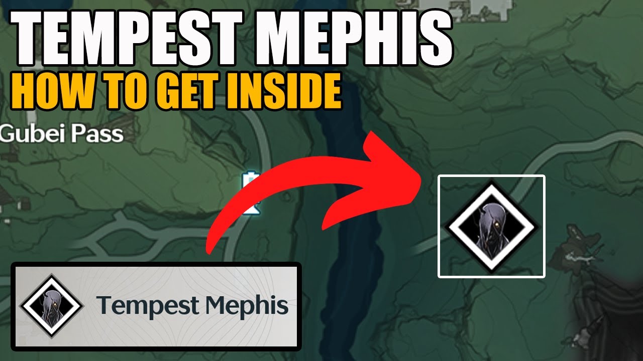 Tempest Mephis Locations ( How to Get Inside ) World Boss - Wuthering ...